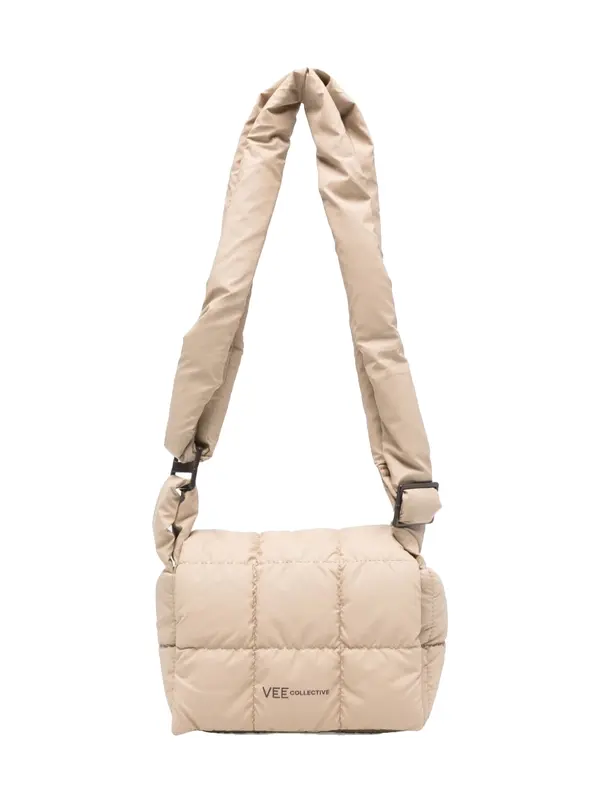 VEECOLLECTIVE Mini Porter Cross Body Bag - Neutrals