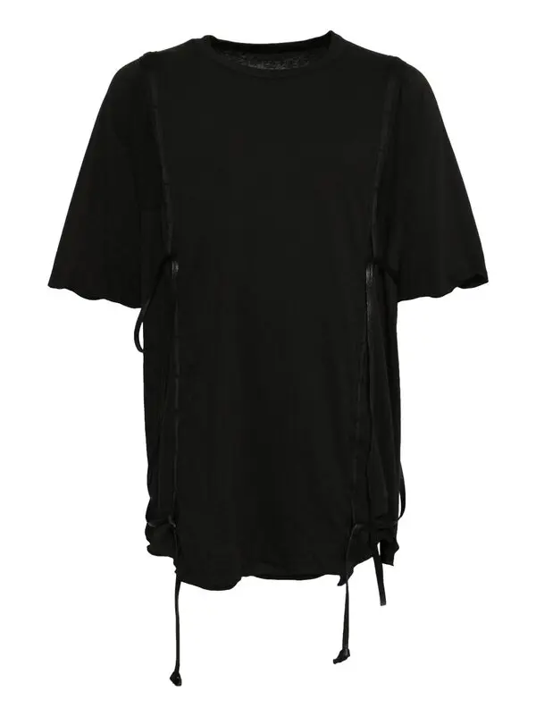 Boris Bidjan Saberi Paneled T-shirt - Black