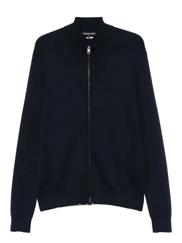 Michael Kors Zip-up Cardigan - Blue