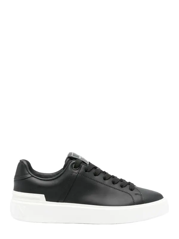 Balmain B-court Sneakers - Black