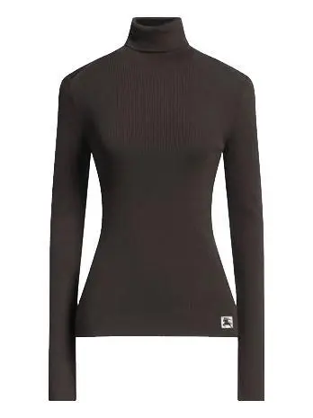 Burberry Turtleneck Knit Top - Brown