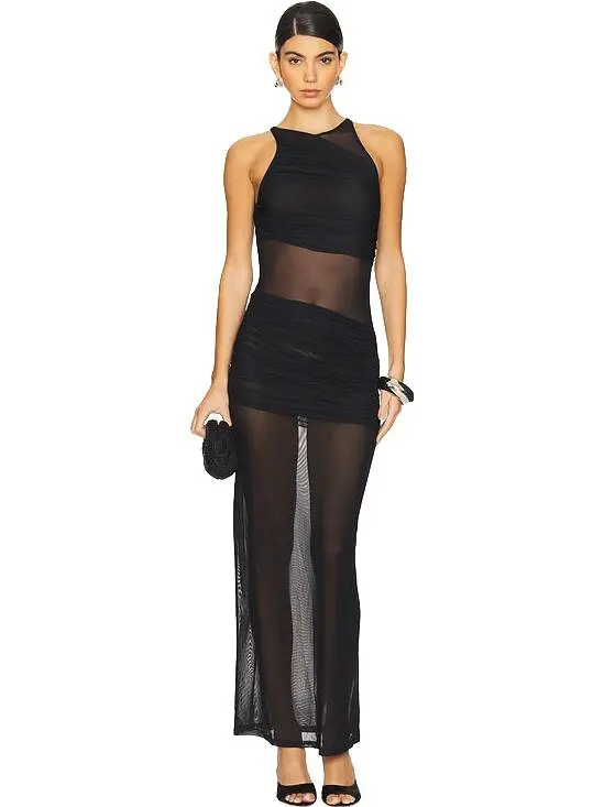 Superdown Merri Maxi Dress - Black