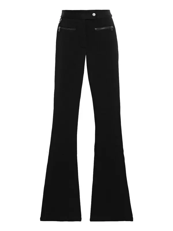 ERIN SNOW Phia Colorblock Flared Ski Pants - Black