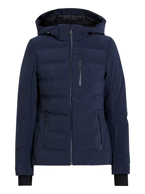 Aztech Mountain Nuke Quilted Ski Jacket - Navy