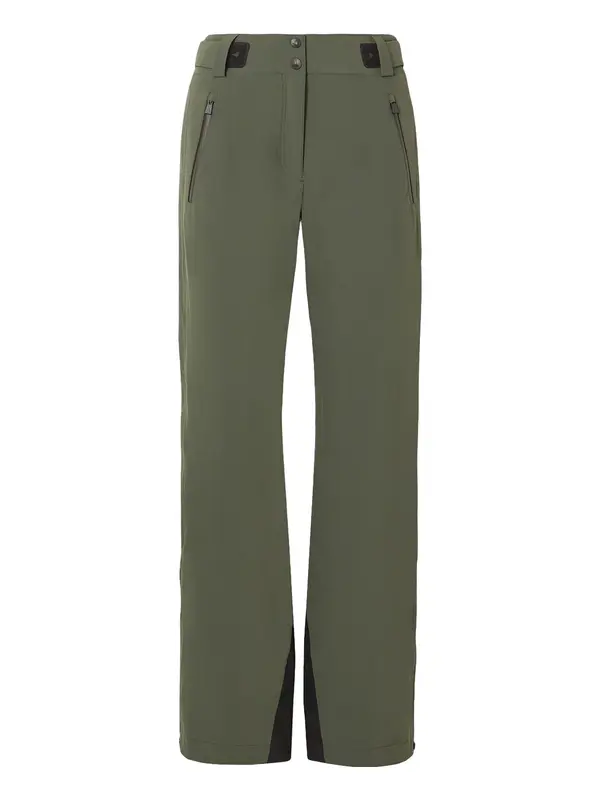 Aztech Mountain Team Aztech Padded Bootcut Ski Pants - Army Green