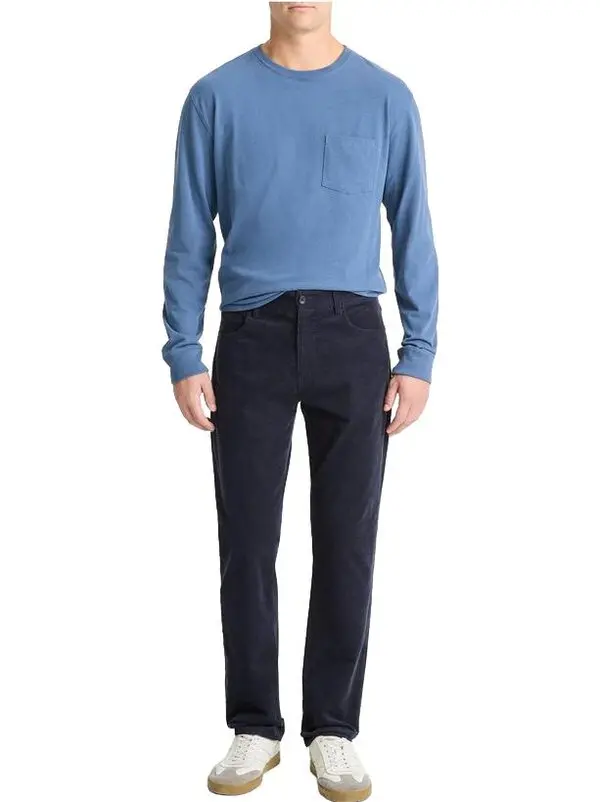 Vince Dylan Slim 5-pocket Corduroy Pant - Blue
