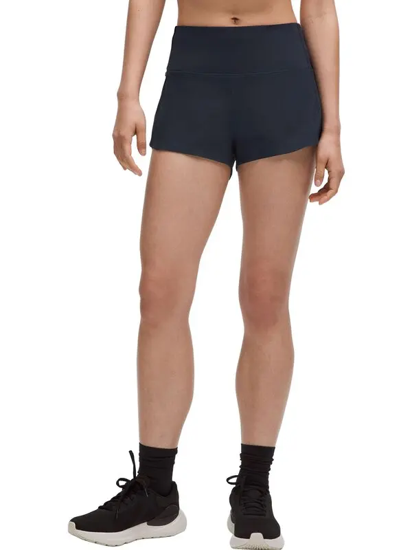 Lululemon Speed Up High-rise Lined Short 2.5 - True Navy