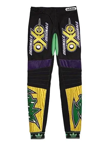 Adidas X Jeremy Scott Js Motor Pant - Purple/black/yellow