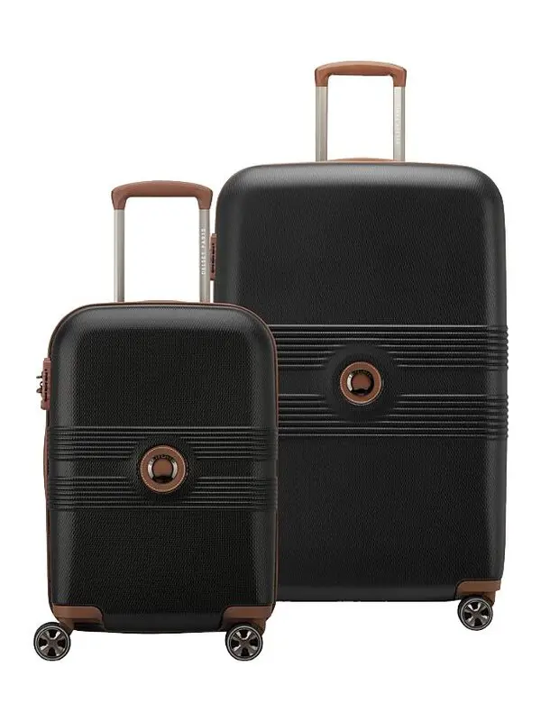 DELSEY PARIS Flanerie Carry-on And Large Spinner Set - Black Brown