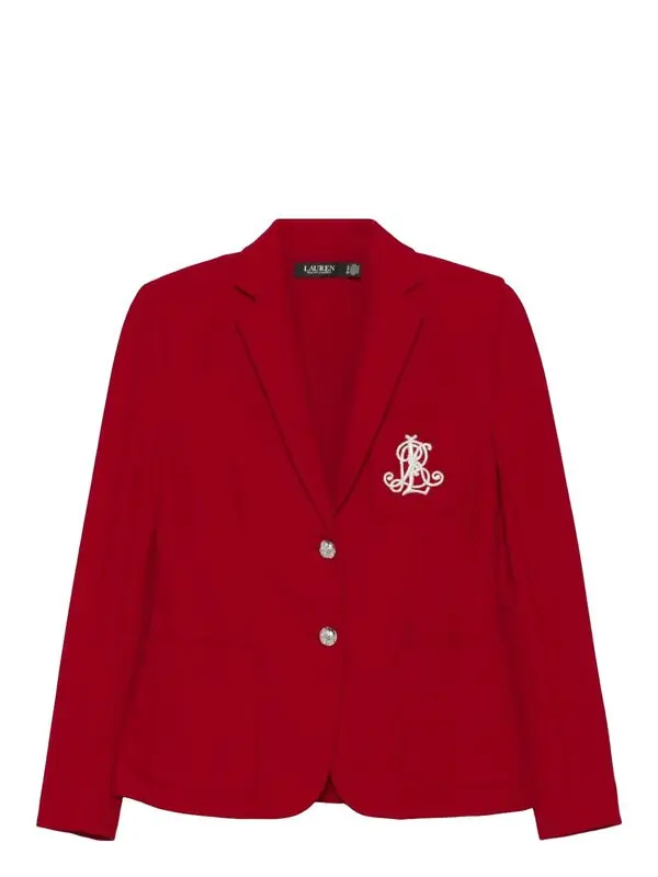 Ralph Lauren Logo-patch Blazer - Red