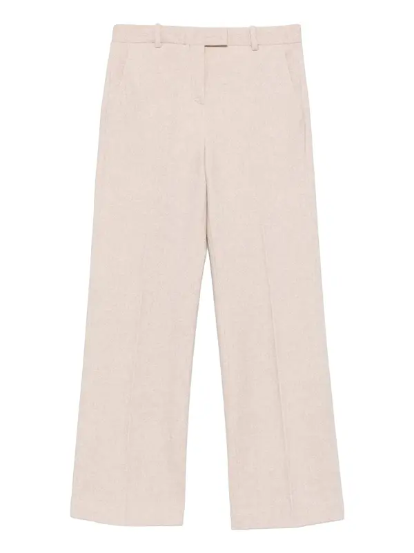 CIRCOLO 1901 Straight-leg Trousers - Neutrals