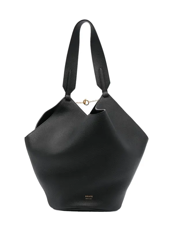 Khaite Small Lotus Tote Bag - Black