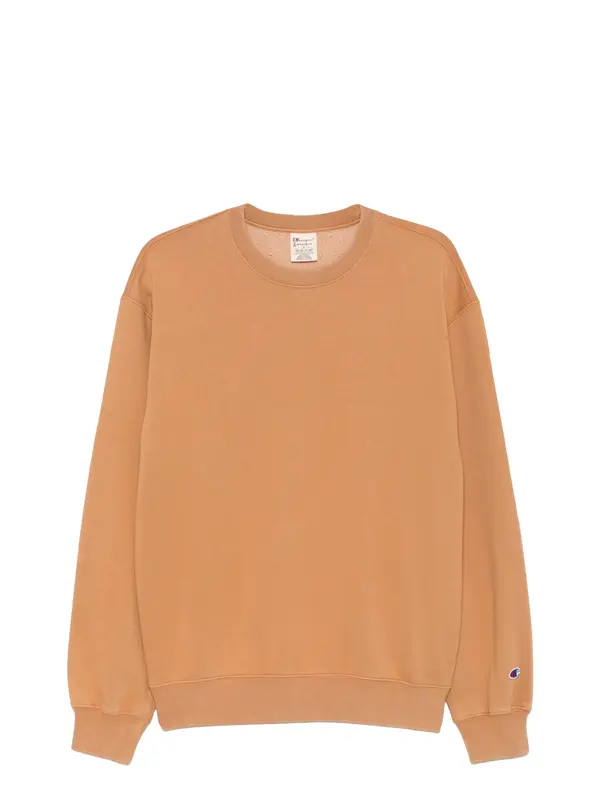Champion Logo-patch Sweatshirt - Orange