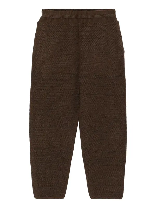 Issey Miyake Rustic Trousers - Brown