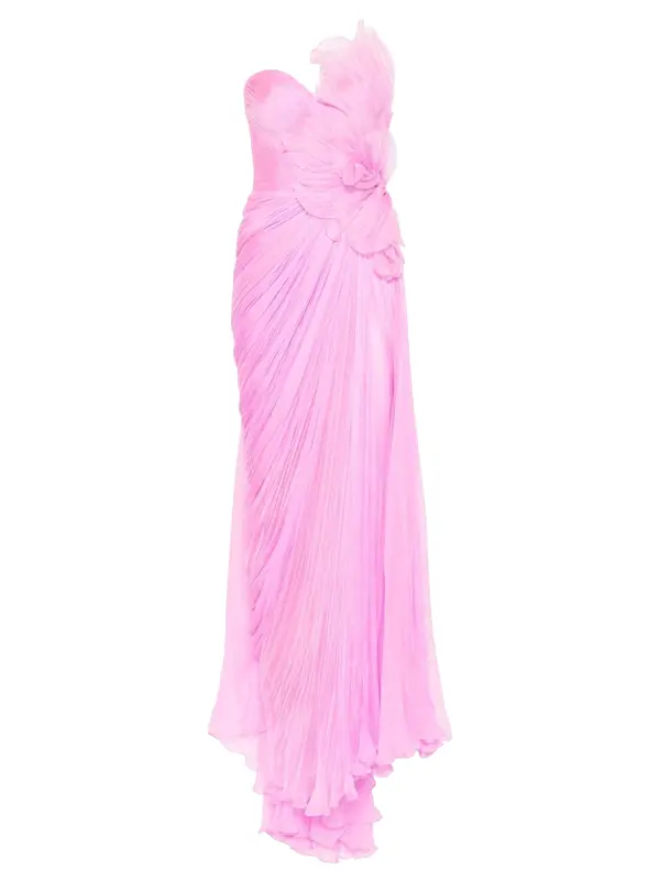 IRIS SERBAN Adelaine Maxi Dress - Pink
