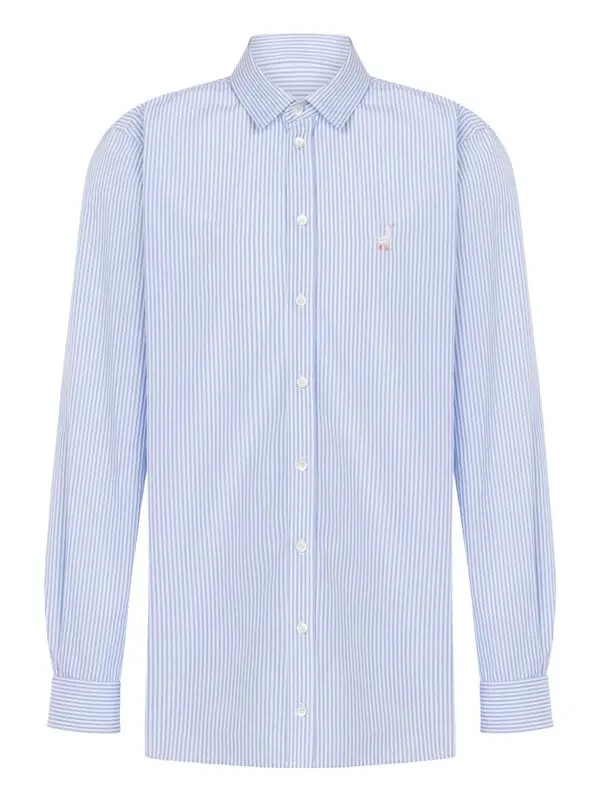 Moschino Striped Shirt - Blue