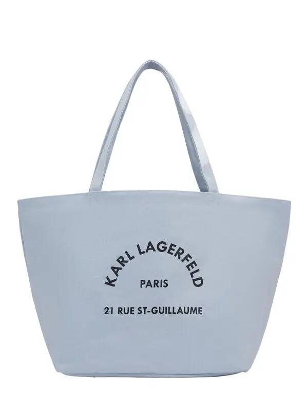 Karl Lagerfeld Rue St-guillaume Tote Bag - Blue