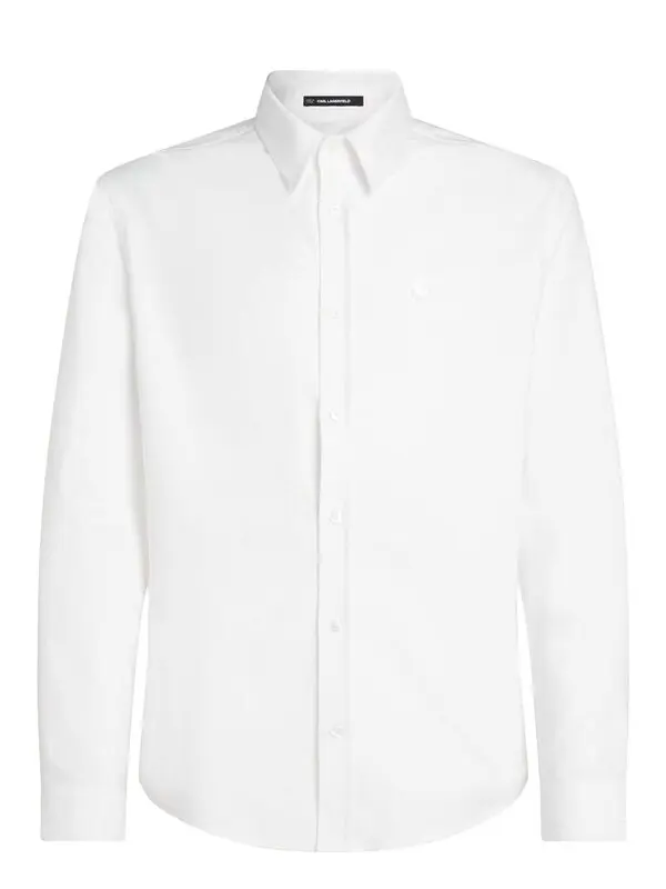 Karl Lagerfeld Karl Kameo Oxford Shirt - White