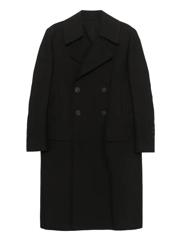 Rick Owens Slim Drella Coat - Black