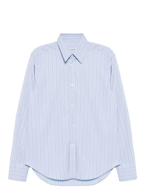 LANVIN Striped Shirt - Blue