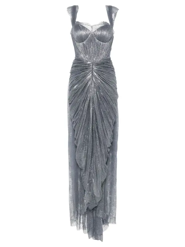 IRIS SERBAN Hera Gown - Grey
