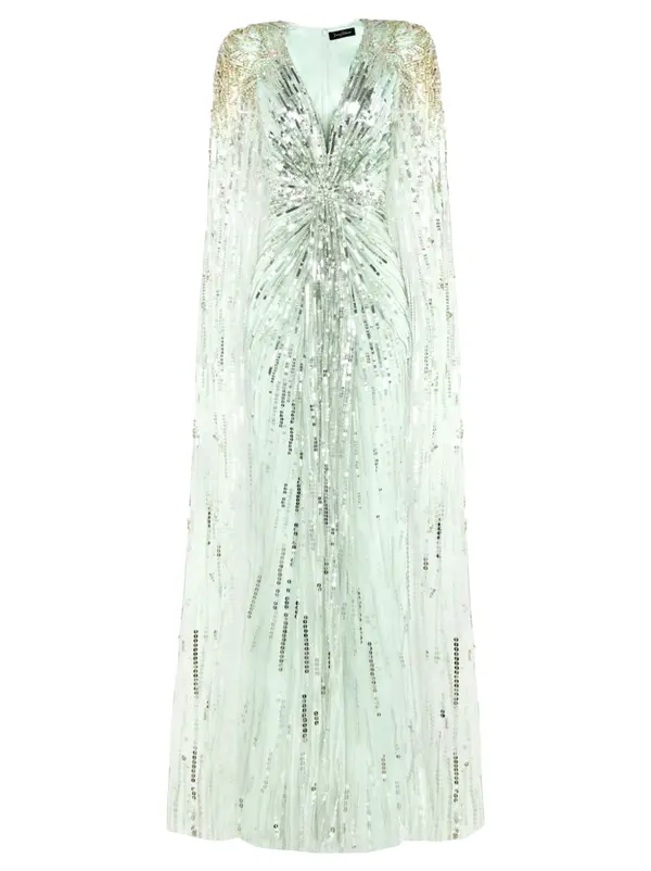 Jenny Packham Gold Rush Gown - Green