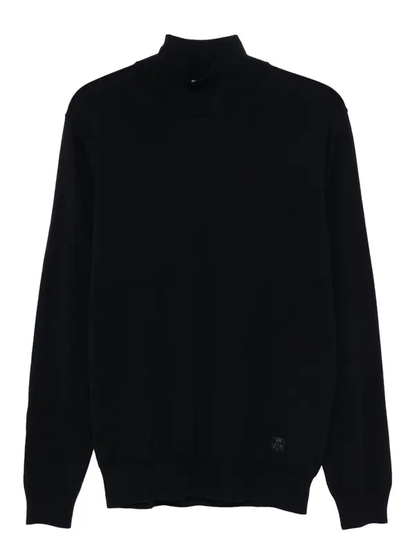 Corneliani Virgin Wool Sweater - Blue