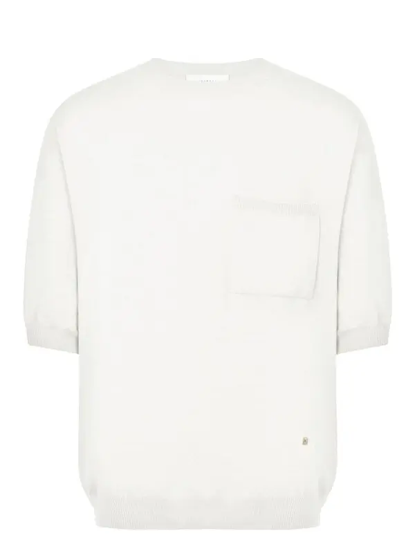 Moschino Fine-knit T-shirt - White