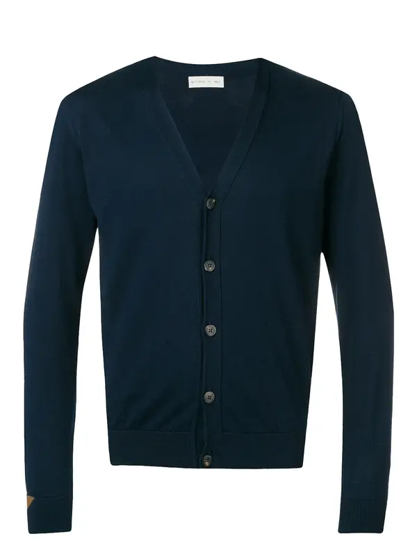 Etro Fitted Cardigan - Blue