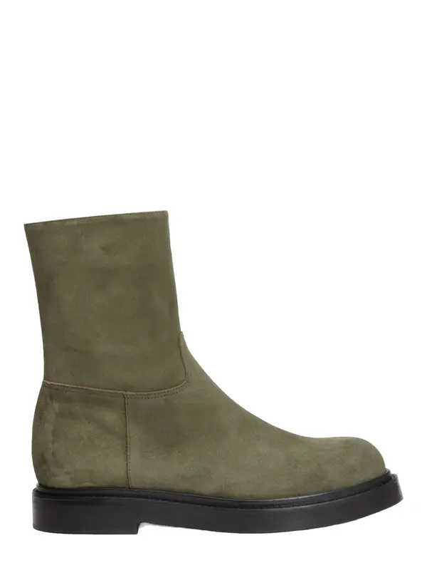 Fabiana Filippi Suede Boots - Green