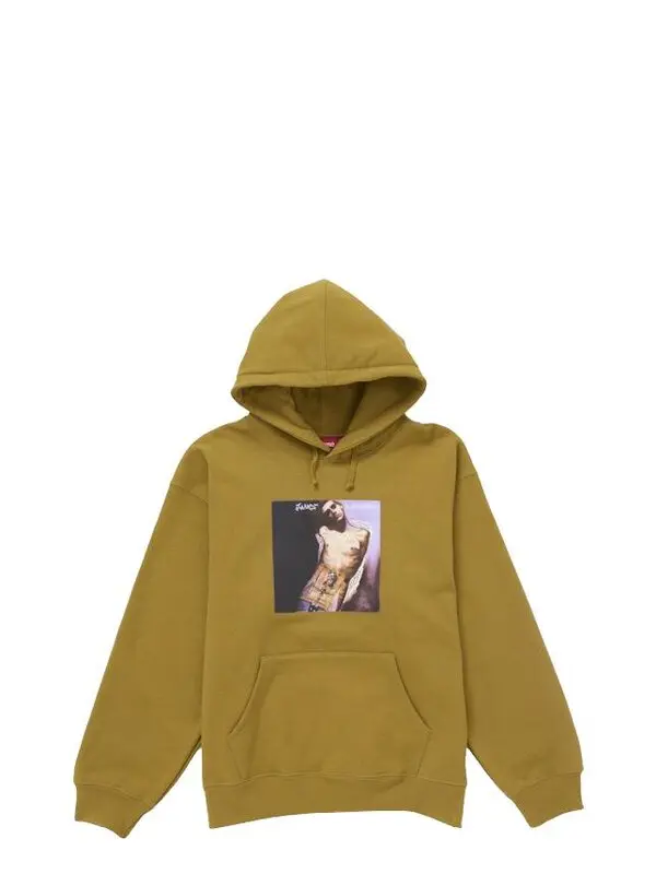 Supreme Jane’s Addiction Hooded Sweatshirt - Dark Mustard