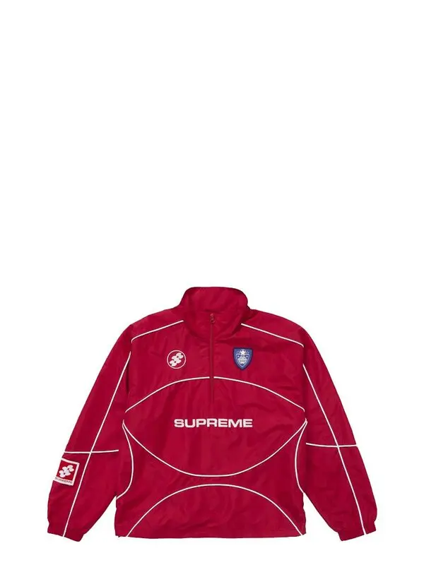 Supreme Reflective Piping Pullover - Red