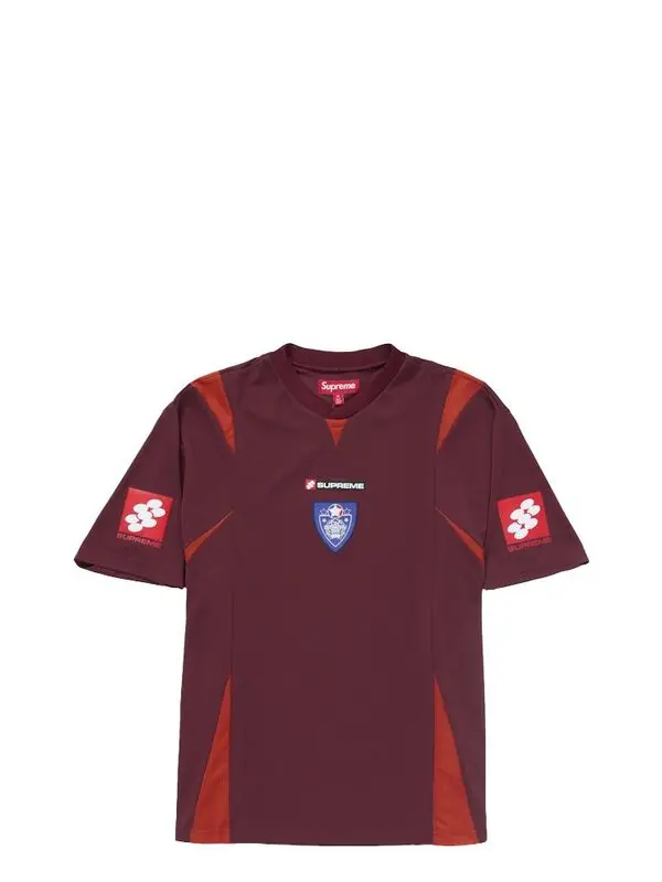 Supreme Crest Soccer Jersey - Maroon