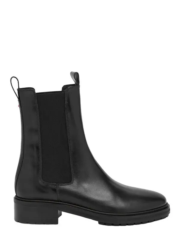 AeydĒ Jack Leather Chelsea Boots - Black