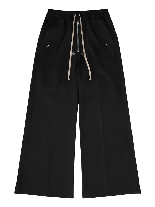 Rick Owens X Moncler Belas Wide-leg Trousers - Black