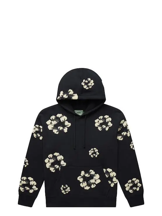DENIM TEARS X Cpfm Cactus Tears Wreath Hoodie - Black