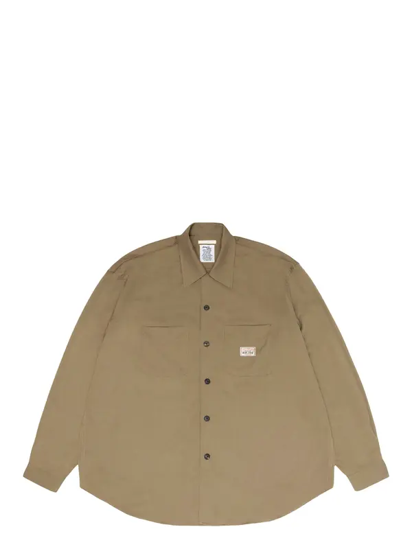 StÜssy X Our Legacy Work Shop Rocco Shirt - Tan