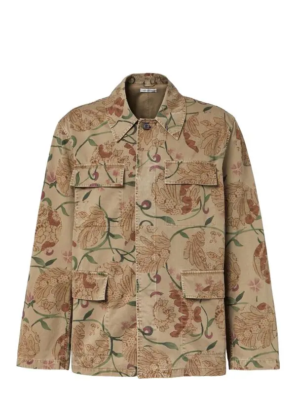 Our Legacy Uniform Floral Field Jacket - Multicoloured