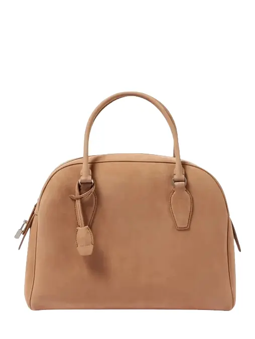 THE ROW India 12.00 Suede Tote Bag - Brown