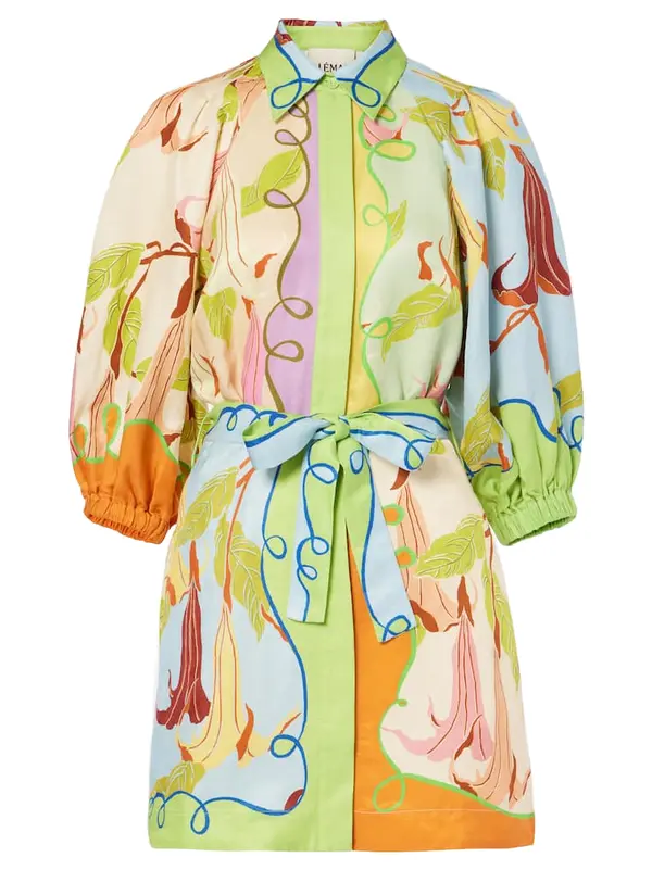 ALEMAIS Alémais Rafaela Printed Minidress - Multicoloured