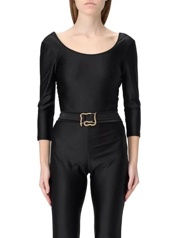 Just Cavalli Long Sleeve Bodysuit - Black