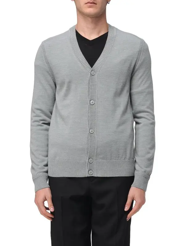 BOSS Cardigan Sweater - Silver