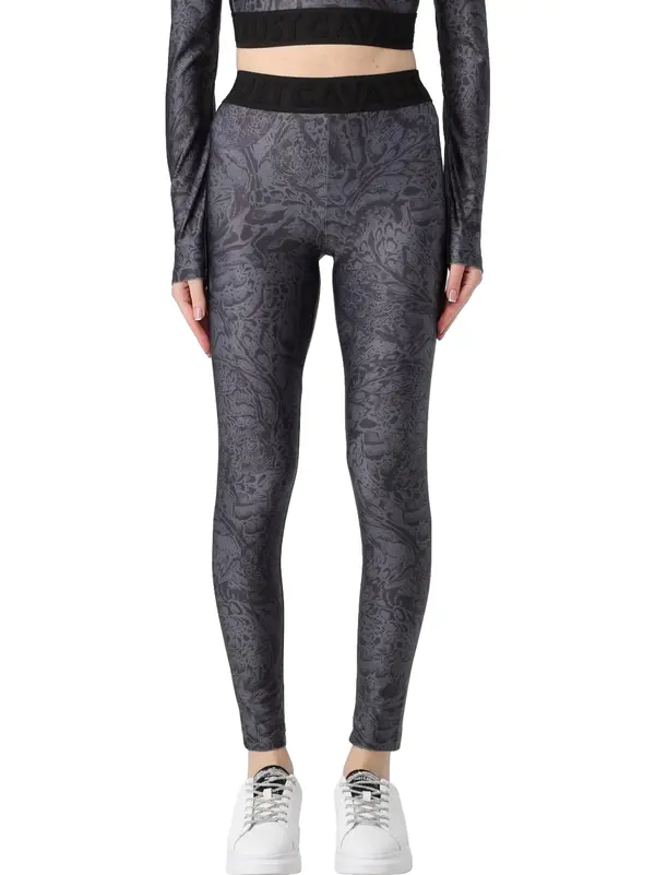 Just Cavalli Full Length Pants - Grey