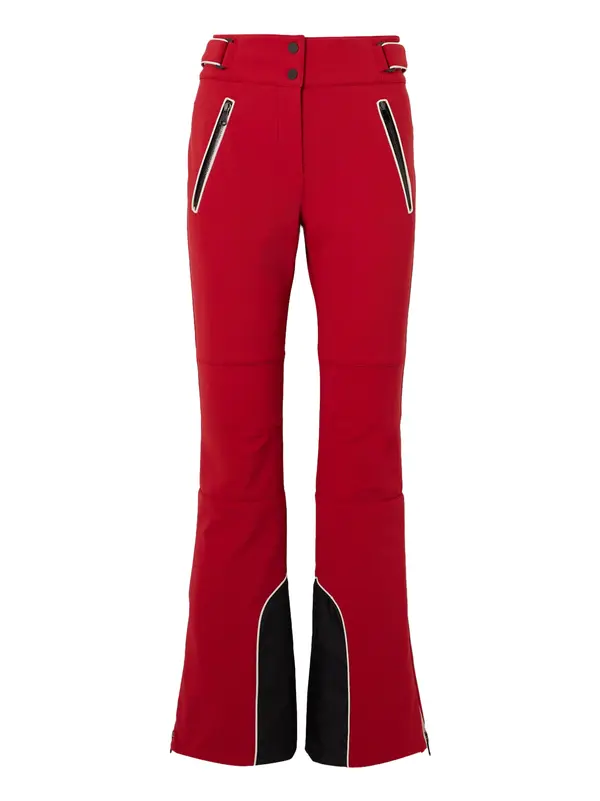 Brunello Cucinelli Padded Flared Ski Pants - Red