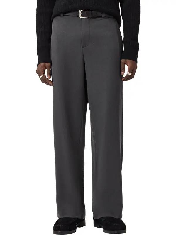 ALLSAINTS Halla Wide Leg Pants - Grey