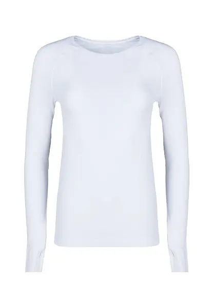 Sweaty Betty Athlete Seamless Long-sleeved Top - White