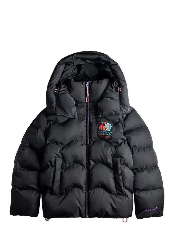 COACHTOPIA Loop Puffer Jacket - Black
