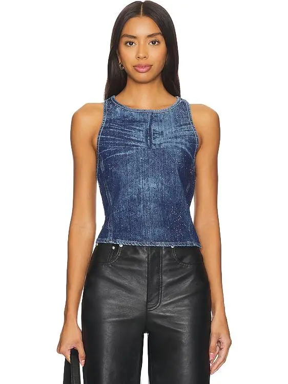 DIESEL De-plaque-s Tank - Blue