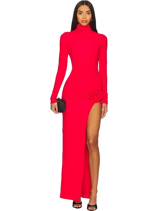 MORE TO COME Chara Maxi Dress - Red