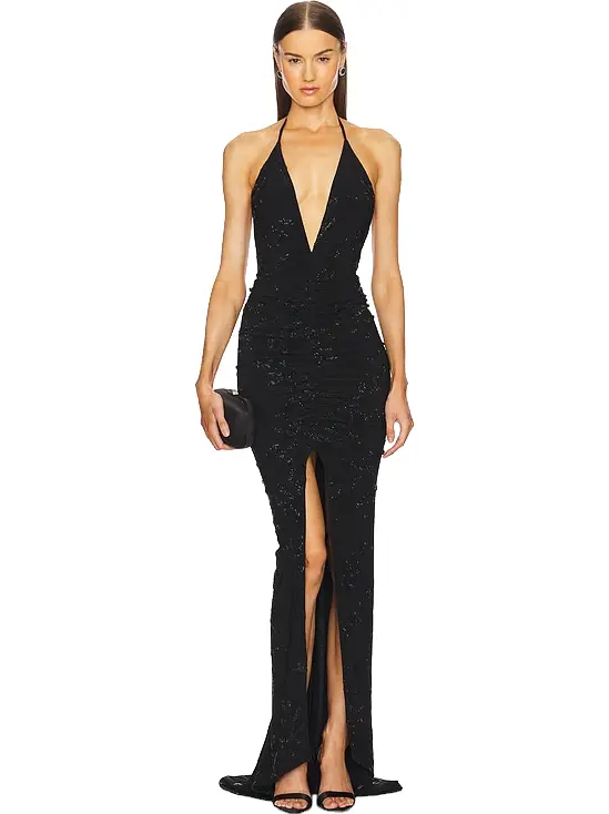 MICHAEL COSTELLO X Astoria Gown - Black